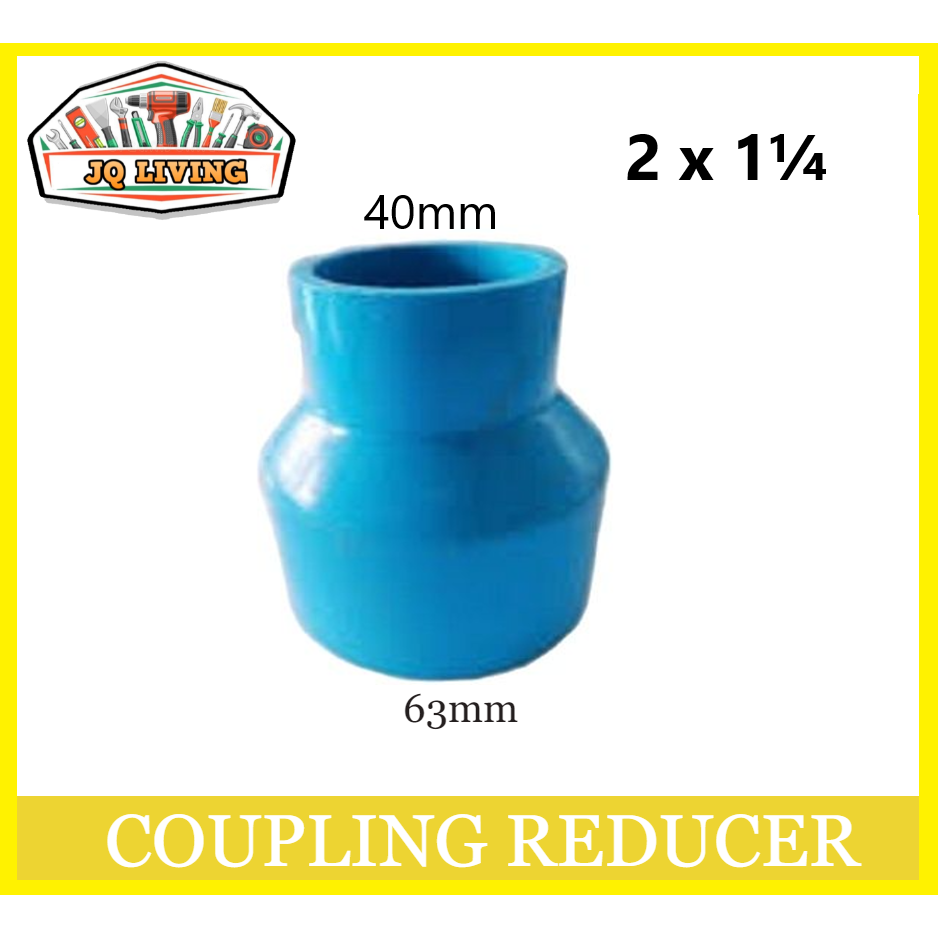 PVC Blue Coupling Reducer Fittings Or Reducer Socket For Water Lines ...