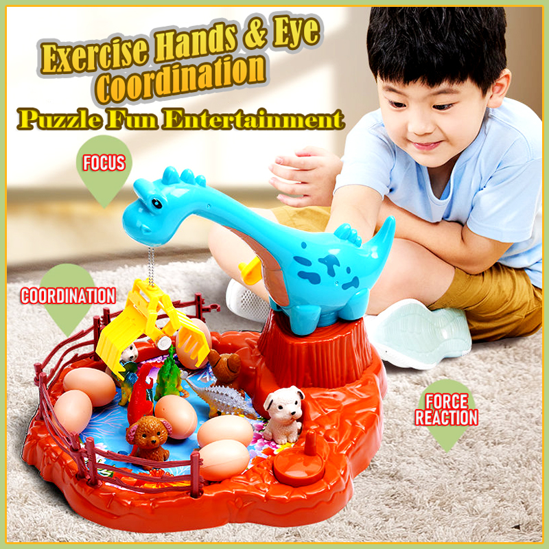 From PH VVANKA Mini Dinosaur Claw Machine for Kids Interesting Capture ...