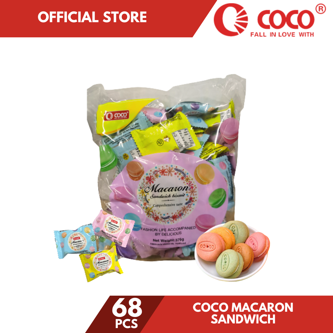 COCO Macaron Sandwich Cookies 376g | Shopee Philippines