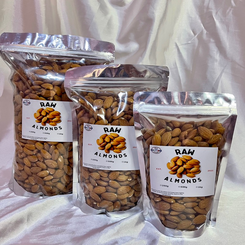 Em’s Raw Almonds (250g, 500g & 1kg) | Shopee Philippines