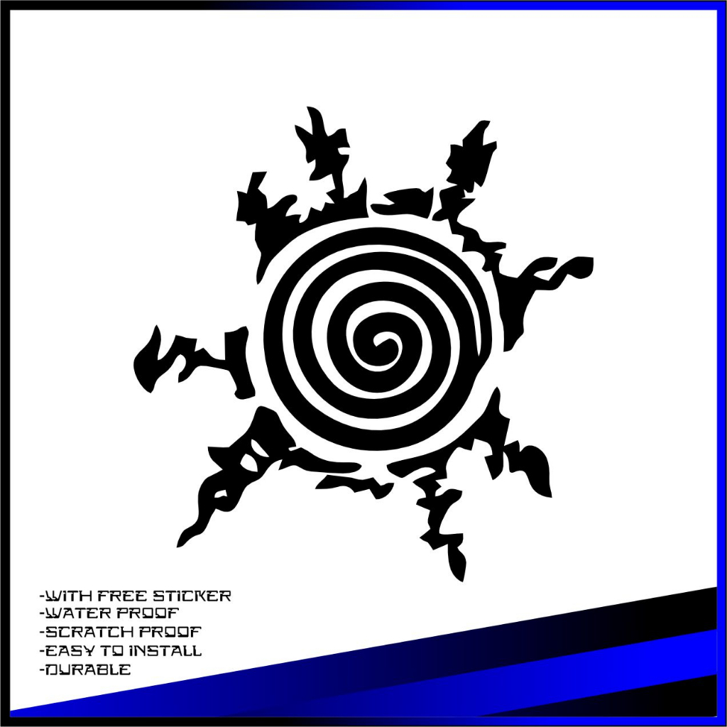 NARUTO SEAL NARUTO sticker cut-out decals waterproof | Shopee Philippines