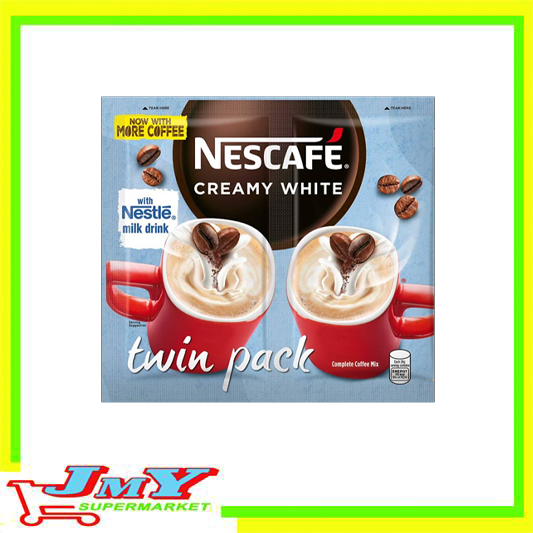 Nescafe Creamy White Logo Nescafe Sweet & Creamy Instant Coffee Mix