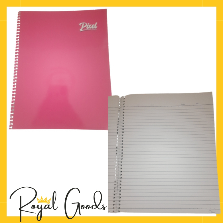 Pixel/Bright Notebook (University Spiral and University Yarn) (Random ...