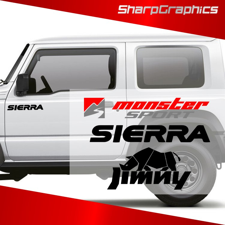 Suzuki JIMNY Rhino Sierra Monster Sport Sticker Decal | Shopee Philippines