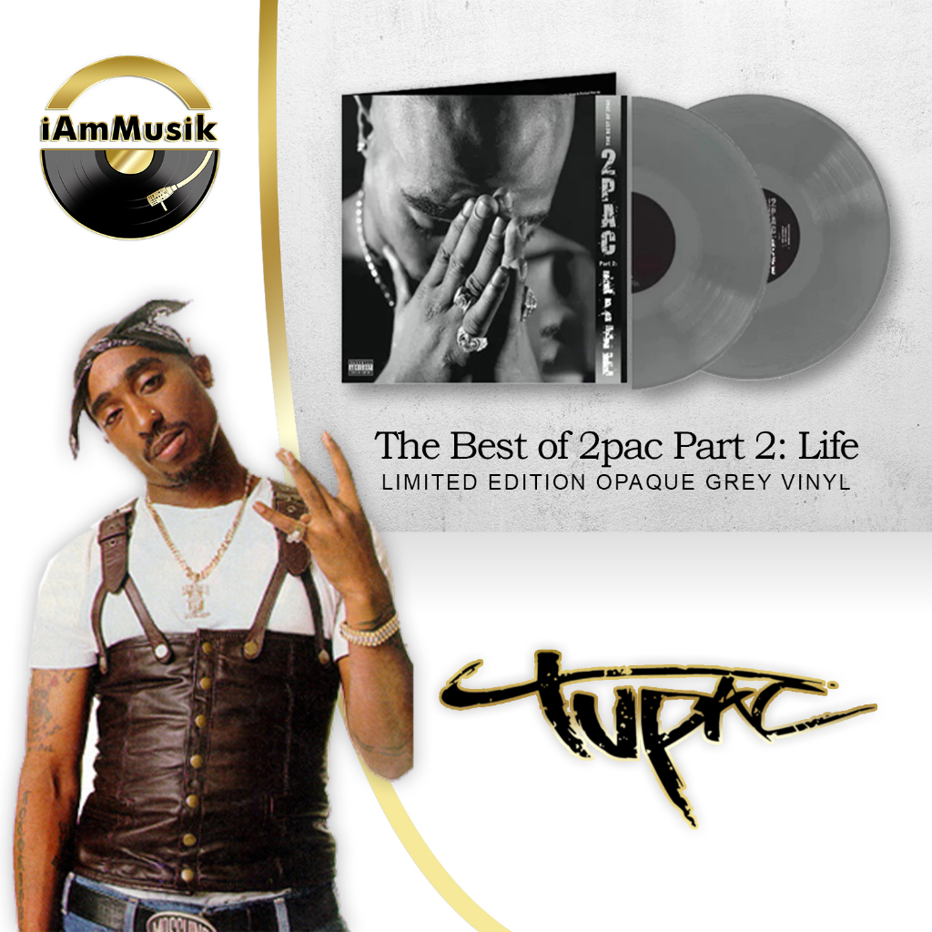 [SEALED] 2PAC - The Best of 2pac Part 2: LIFE Vinyl LP Record Limited ...