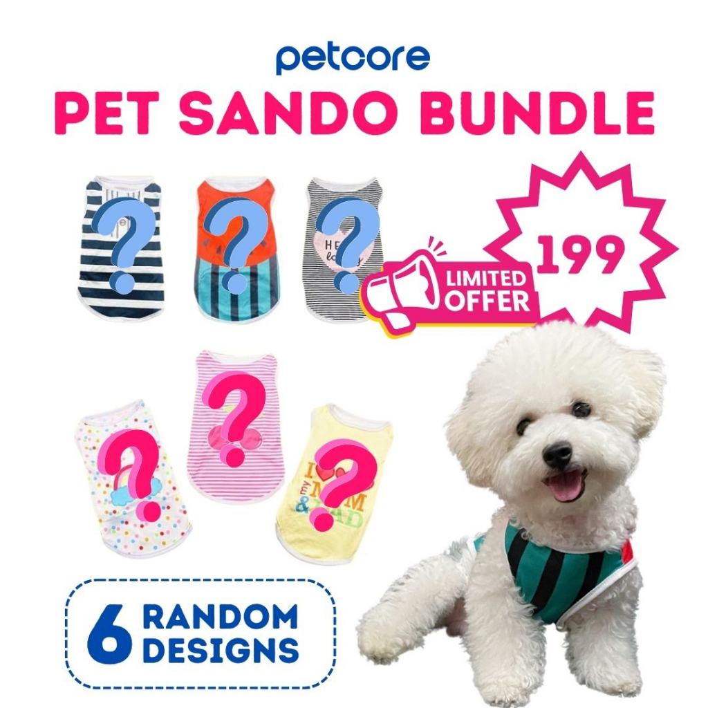Pet Sando Clothes Dog and Cat Vest Shirt Summer Cartoon Shirt Cotton ...