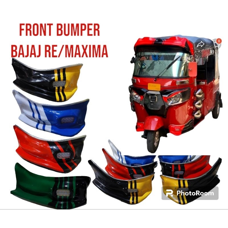 FRONT BUMPER FOR BAJAJ RE/MAXIMA | Shopee Philippines