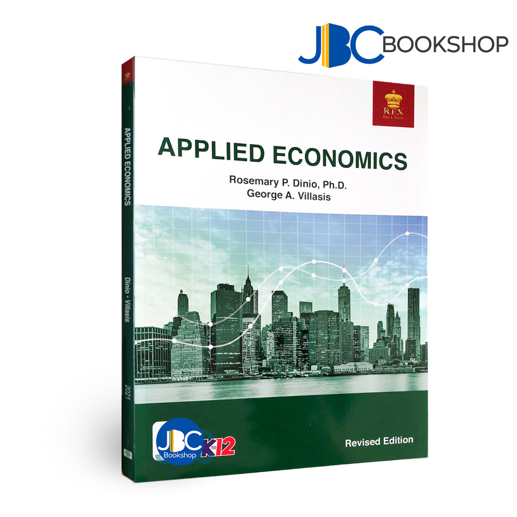 Applied Economics 2022 by Rosemary P. Dinio, PhD & George A. Villasis ...