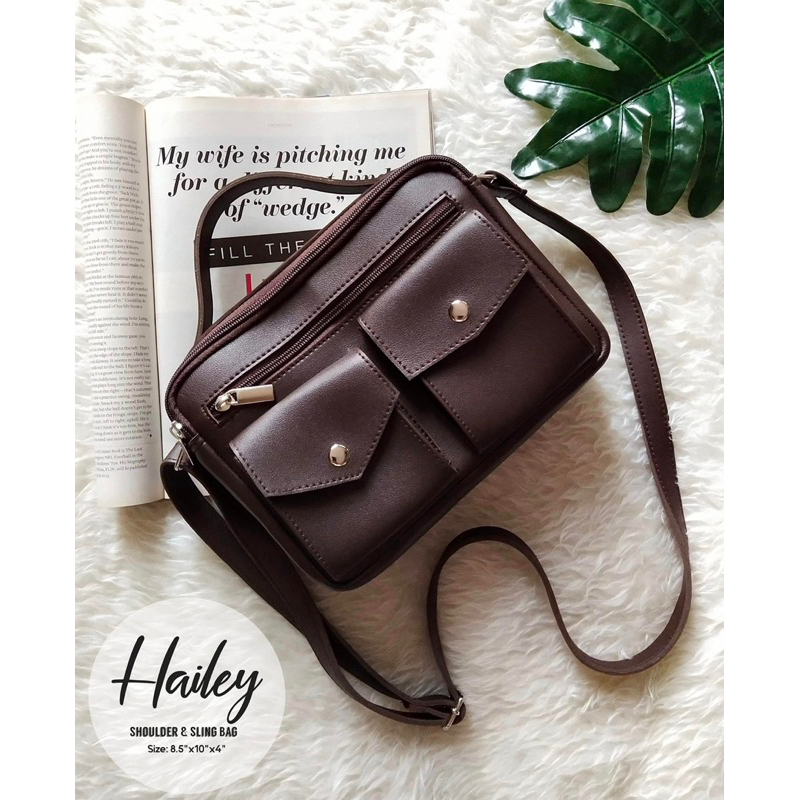 Hailey Unisex Satchel Bag / Sling Bag / Shoulder Bag | Shopee Philippines