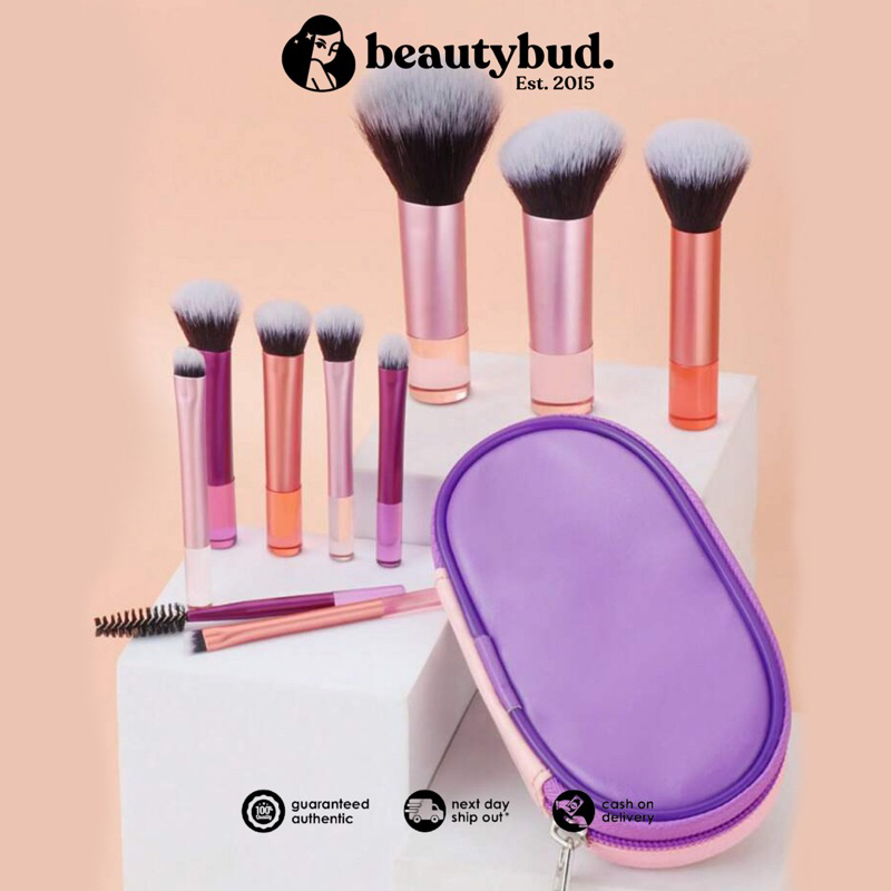 BEAUTYBUD 10PCS Travel Fantasy Mini Brush Kit (RT Dupe!) - *pouch included!* | Shopee Philippines
