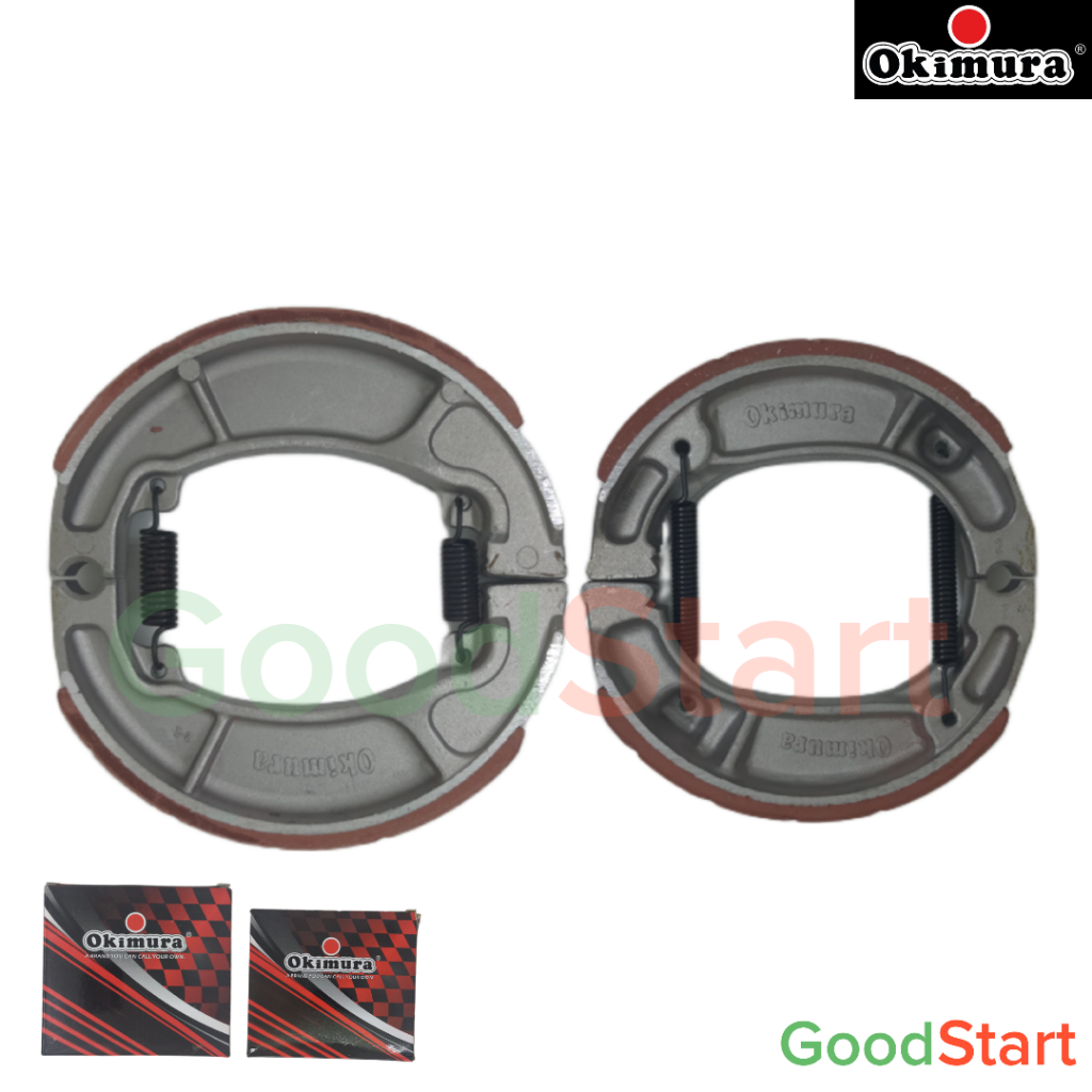 HONDA TMX 125 ALPHA Brake shoe OKIMURA | Shopee Philippines