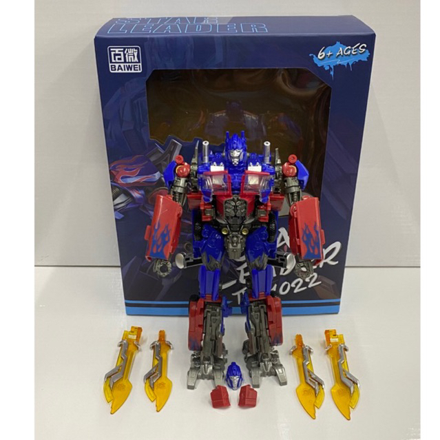 Baiwei Deformation Optimus Prime / weapon set | Shopee Philippines