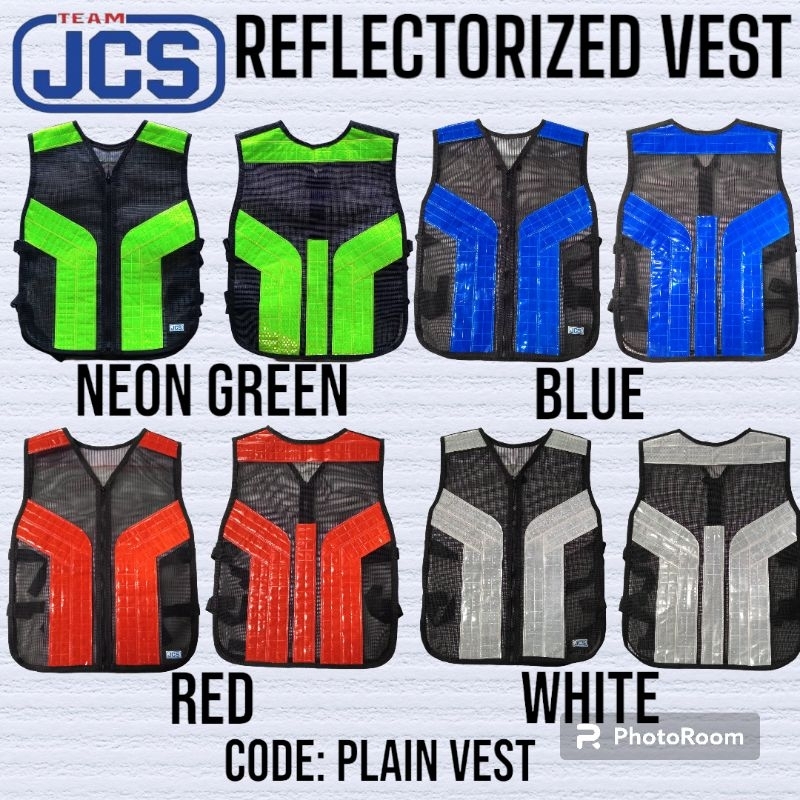Vest reflectorized No Patches | Shopee Philippines