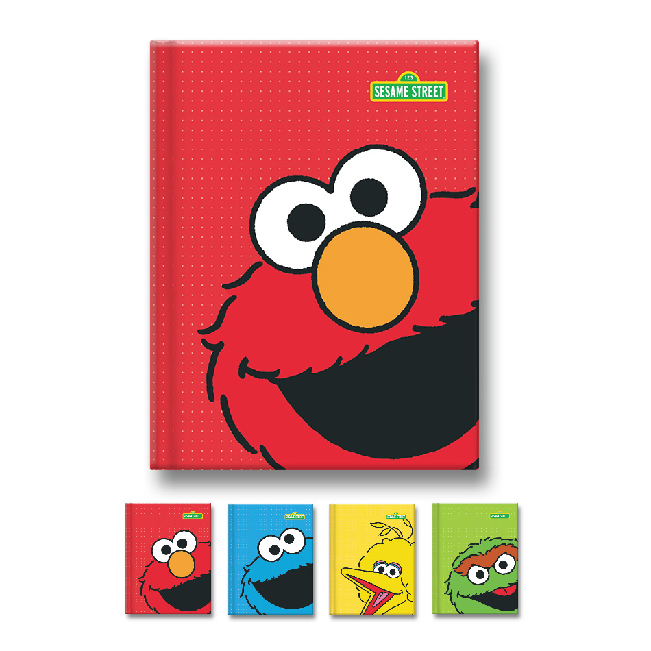 Stradmore Sesame Street Hardcover Notebook (Assorted Only) | Shopee ...