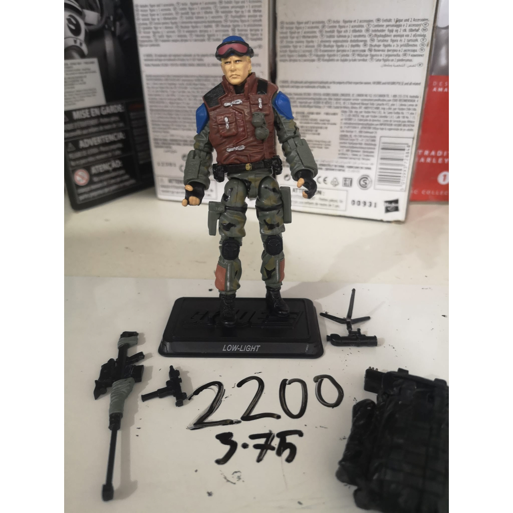 hasbro 30th anniv gi joe lowlight low light marauder | Shopee Philippines