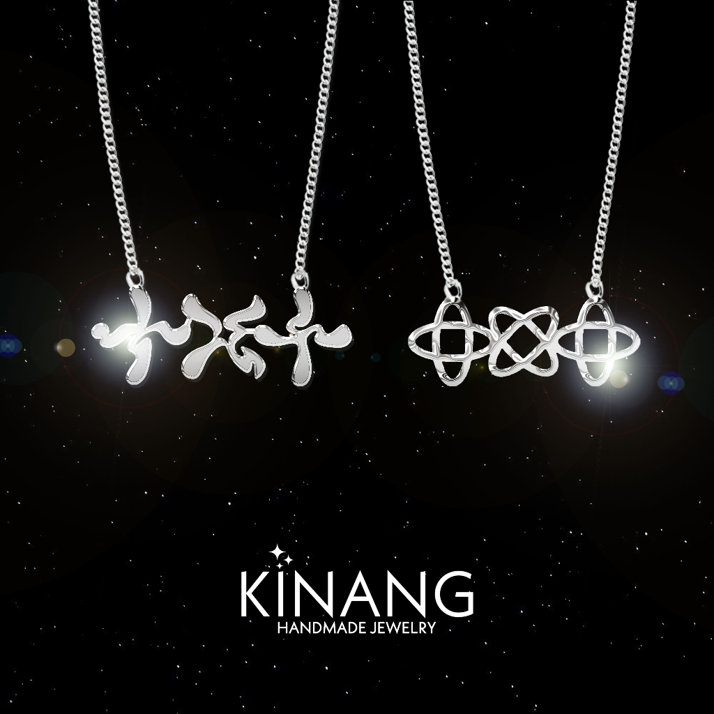 Kinang: "TXT" Necklace (Yeonjun, Soobin, Beomgyu, Taehyun, Huening, Kai ...