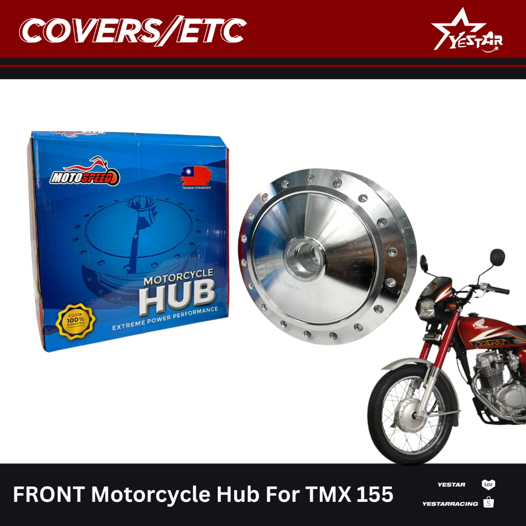 Yestar motorcycle Front Hub for TMX 155 Motorcycle Accesories #4022 ...