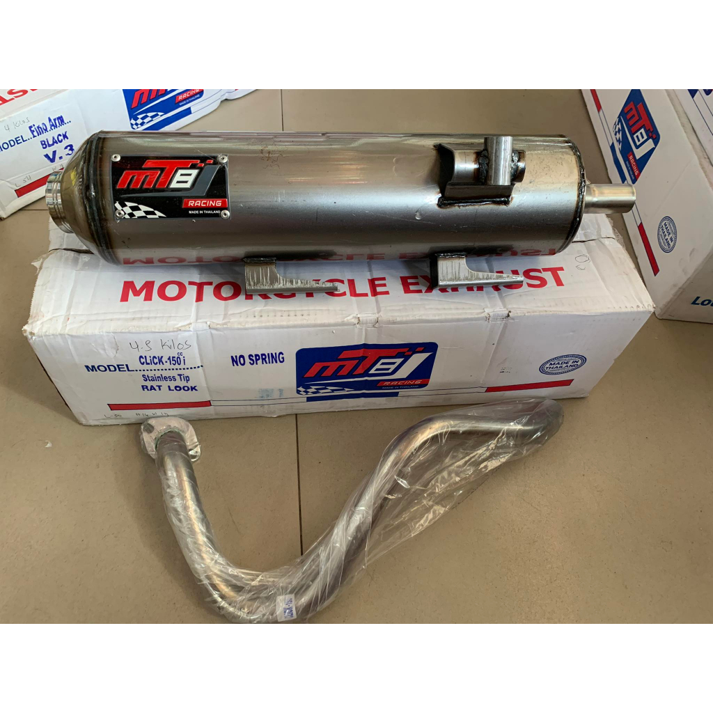 POWER PIPE MT8 CLICK150I RATLOOK STAINLESS TIP | Shopee Philippines