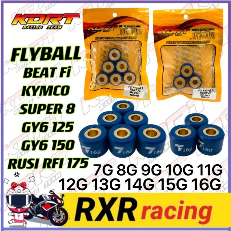 FLYBALL SET KDRT FOR BEAT Fi GY6 125/150 KYMCO SUPER 8 RUSI RFI 175 7G ...