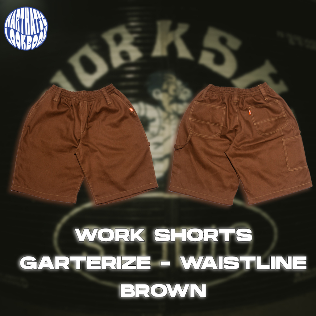 WORK SHORTS - GARTERIZE | Shopee Philippines