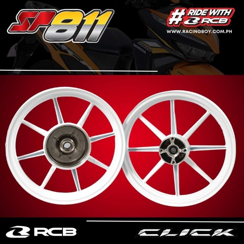 RCB Mags SP811(RB8) Honda Click 125/150 [8 Spokes] | Shopee Philippines