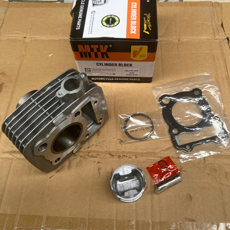 cylinder block set Wind 125,KLX 125 kawasaki same standard size ...