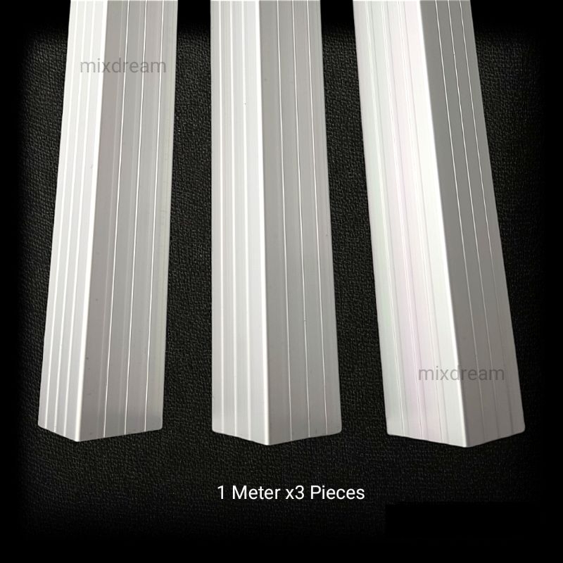 Angle Bar Aluminum with Groove for tourcase accessory (1 Meter) 3 ...