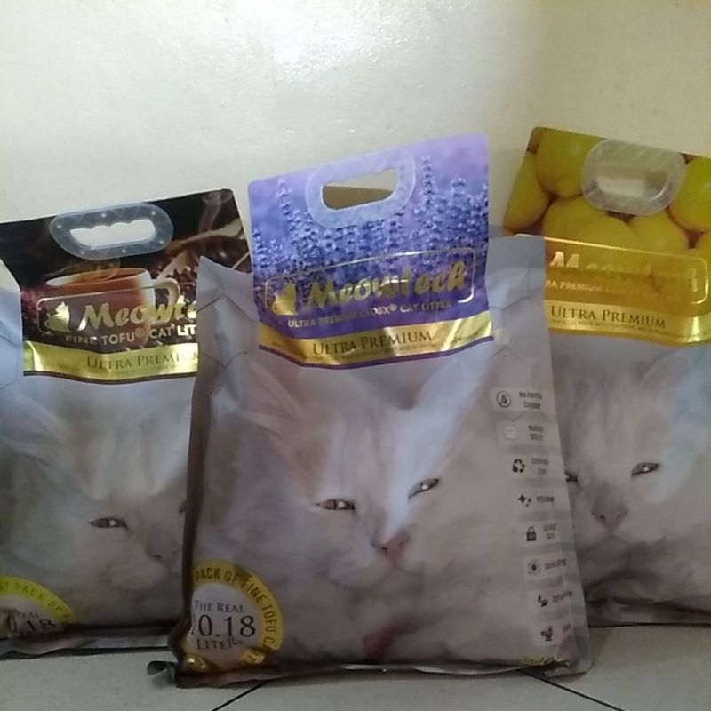 Meowtech Fine Tofu Cat Litter 10.18L | Shopee Philippines