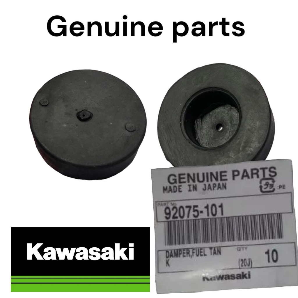 DAMPER FUEL TANK GENUINE KAWASAKI barako 1 and 2 92075-101 | Shopee ...