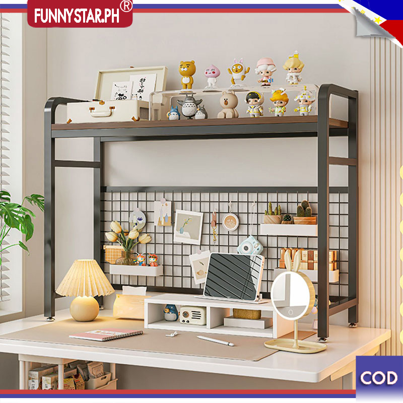 COD Desktop Rack Grid Display Shelf Organizer Rack Tabledesk Book Rack ...