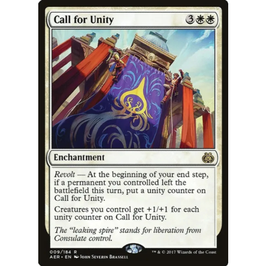 Call for Unity - Aether Revolt (AER) | Shopee Philippines