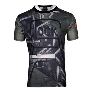 Glock T-Shirt Printed Team Glock Jersey New Design Full Sublimation ...