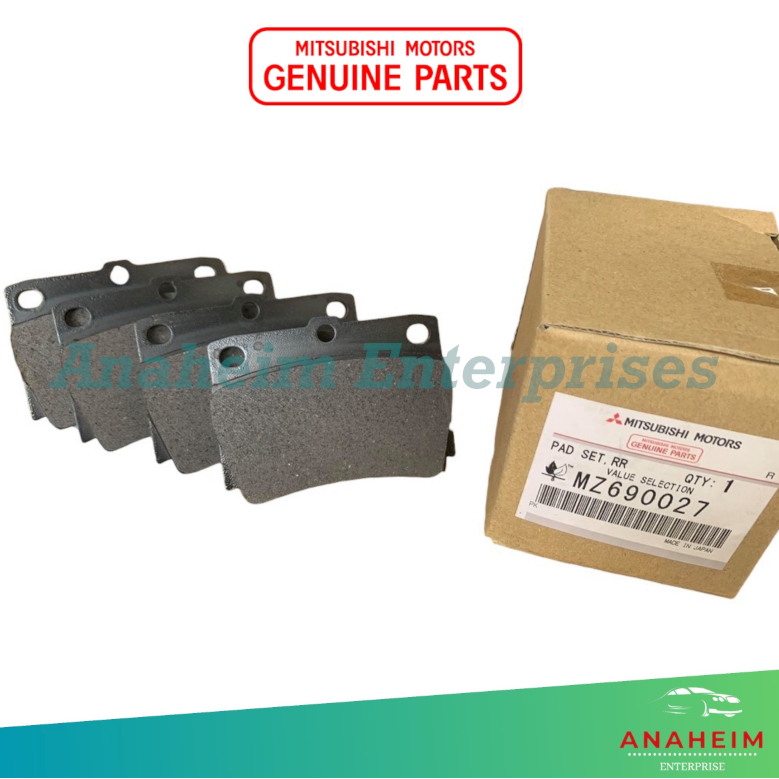 Mitsubishi Montero 2008 - 2015 GEN2 Rear Brake Pads - MZ690027 | Shopee ...