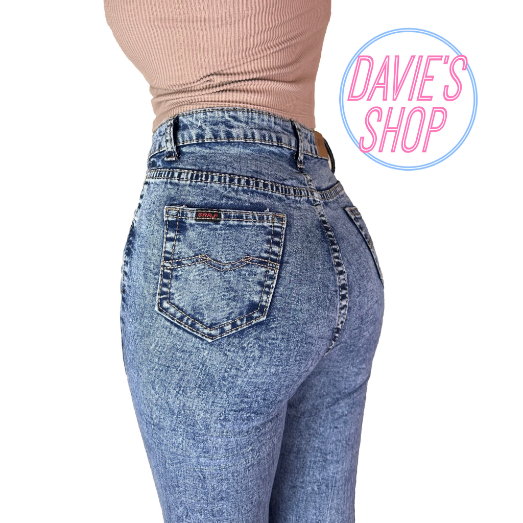 Acid Wash Super Sexy High Waist Jeans Stretchable Denim Maong Pants for ...