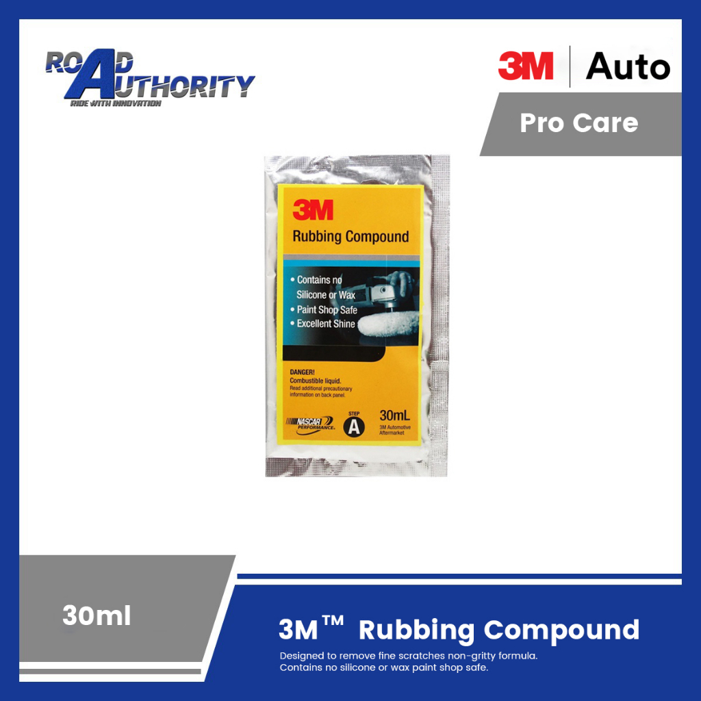 3M Rubbing Compound Sachet (30mL) | Shopee Philippines