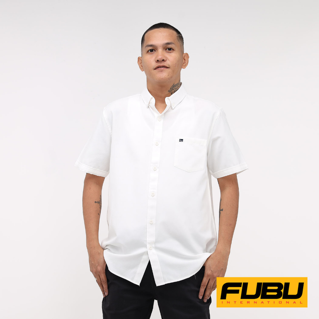 Fubu Woven Polo Short Sleeves FBT08A-0036 | Shopee Philippines