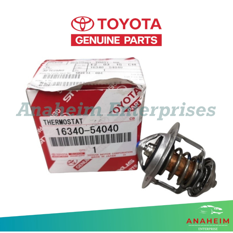 Toyota Hiace, Revo 2L Thermostat 82°C - 16340-54040 | Shopee Philippines