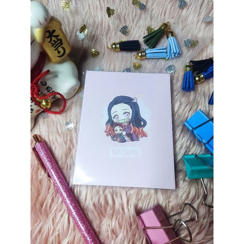 Nezuko | Demon Slayer| Nezuko kamado | notepads | cute notepads | memo ...