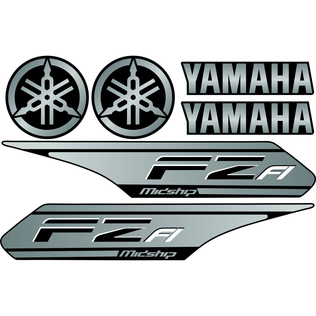YAMAHA FZ Midshift Stock Graphics Kit- by Decal Authority | Shopee ...