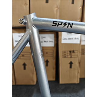 Spin 4130 Chromoly Track Fixie Fixed Gear Frame Set Frameset w/ Headset ...