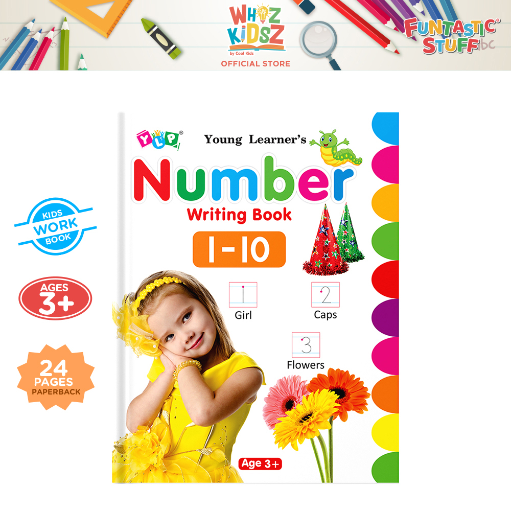 Whiz Kidsz Number Writing Book 1-10, Books for Kids | Shopee Philippines
