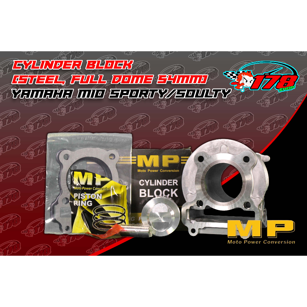 MP block mio sporty full dome（54mm） | Shopee Philippines