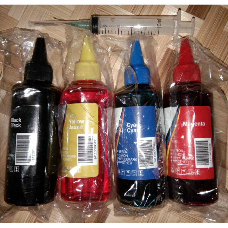 High Quality Universal Dye Ink For Inkjet Printers (w/ Free 1pc 10 ml ...