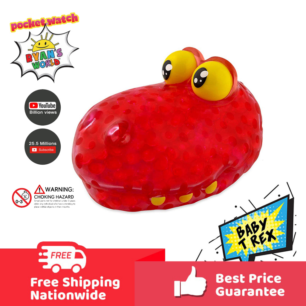 Ryan's World Bubble Pal T-Rex Squishy | Shopee Philippines