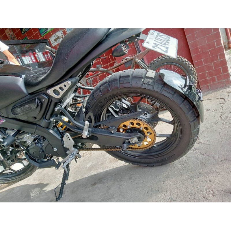 xSR 155 Tire Hugger Mud Guard For TMX 125/155, CR152, SZ 150,Rouser 135 ...