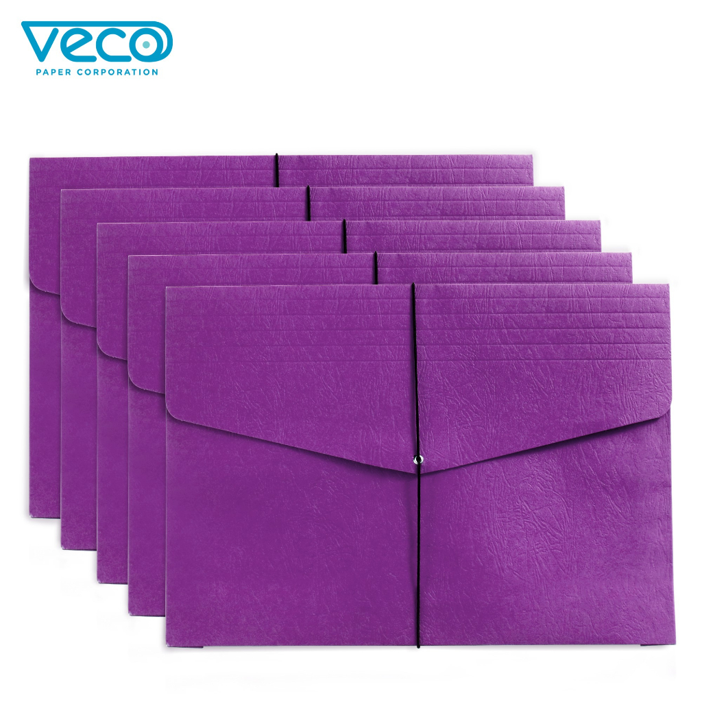 Veco Morocco Expanding Envelope w/ Garter Long (5pcs) | Shopee Philippines