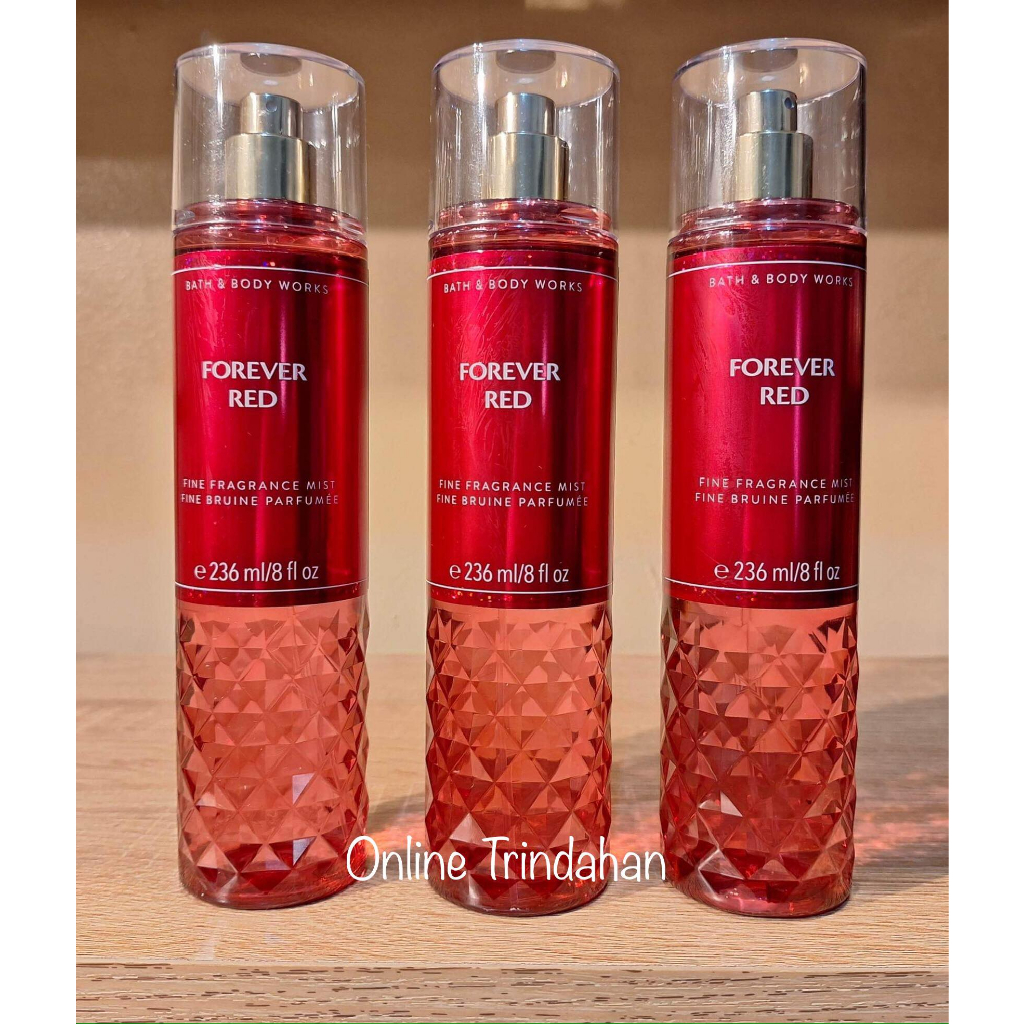 Forever Red Fragrance Mist/ Bath & Body Works/ Authentic | Shopee ...