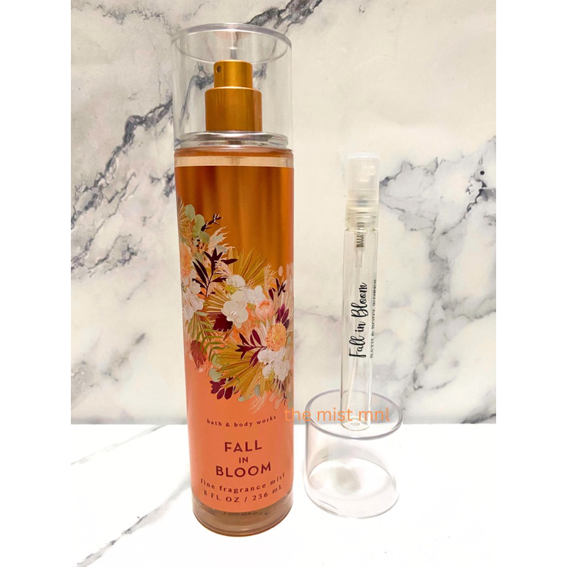 Fall in Bloom - Bath & Body Works Mist in 10mL Refill | Shopee Philippines