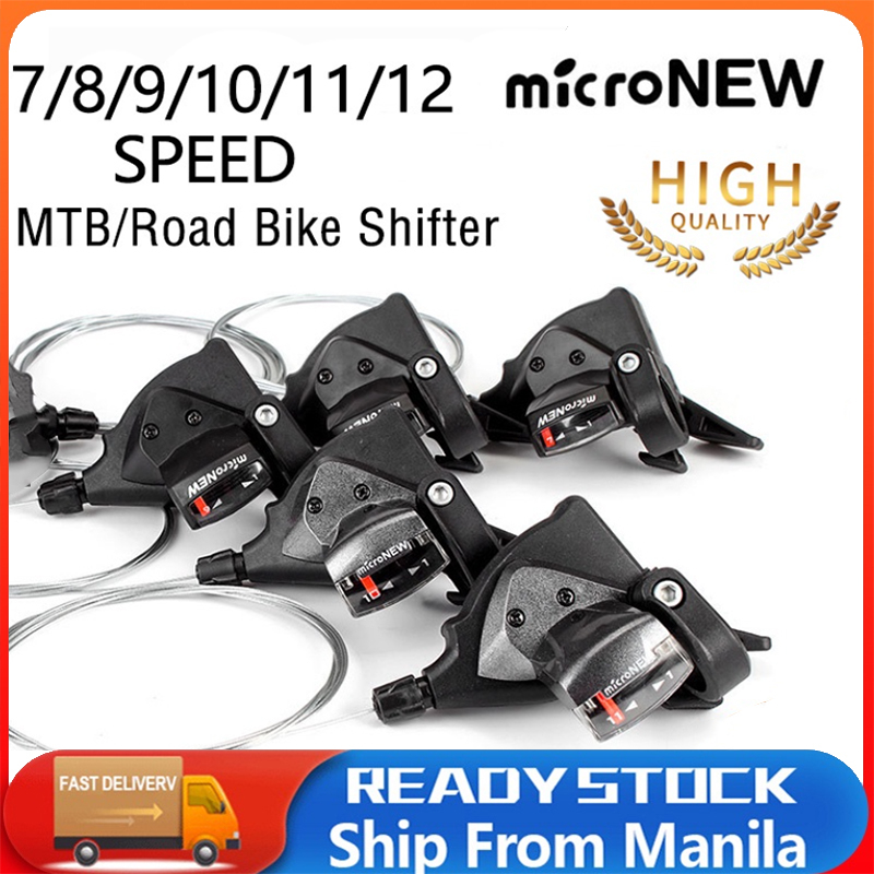 MicroNEW shifter 3 7 8 9 10 11 Speed Bicycle Shifter Lever Gear With ...