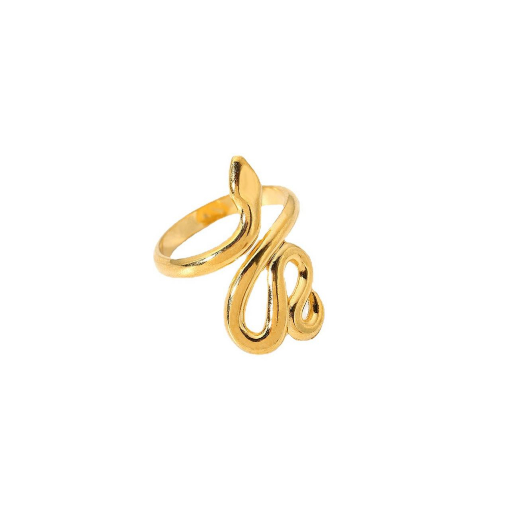 Snake Rings For Women Stainless Steel snake Ring stainless steel gold ...